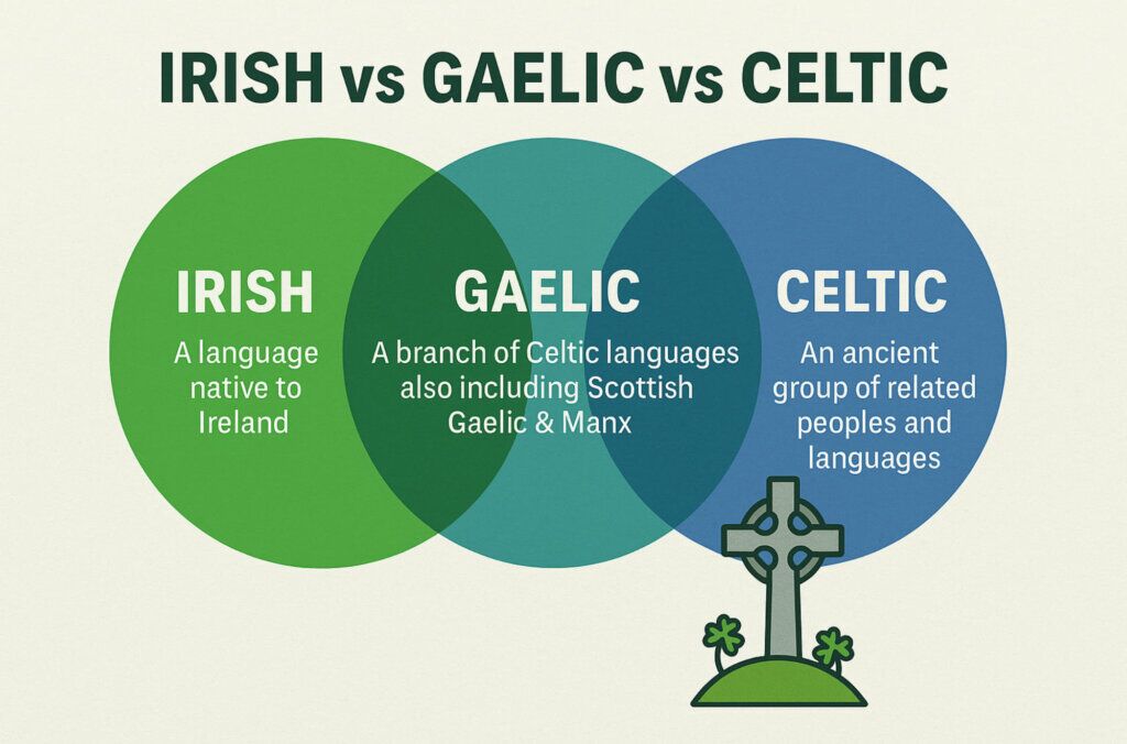 Irish vs Gaelic vs Celtic: Understanding the Differences
