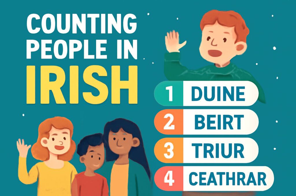 Counting People in Irish: A Guide to Gaelic Numbers and Usage